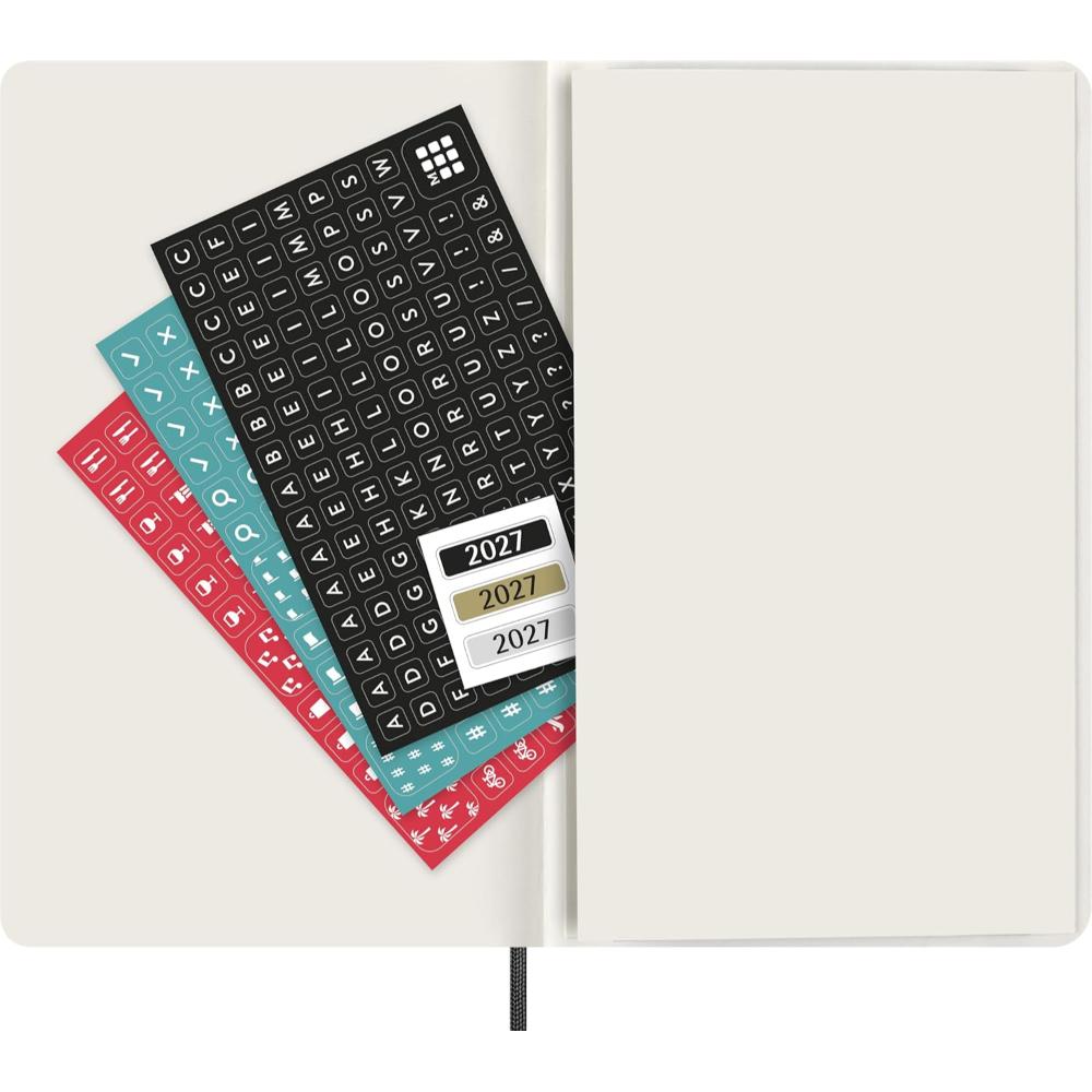 Moleskine 2027 12-Month Monthly Large Black Softcover Diary | Morgan's ...