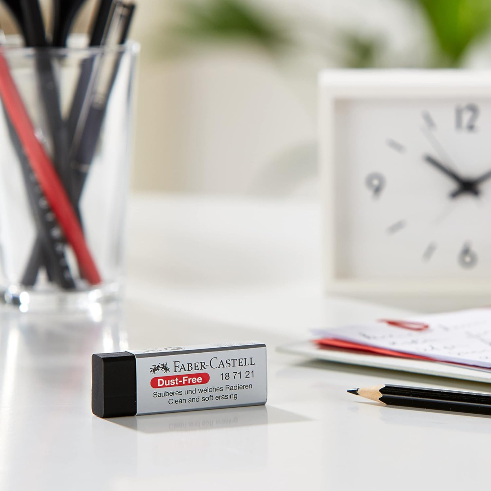 Faber-Castell Dust-Free Black Eraser | Morgan's Direct Limited