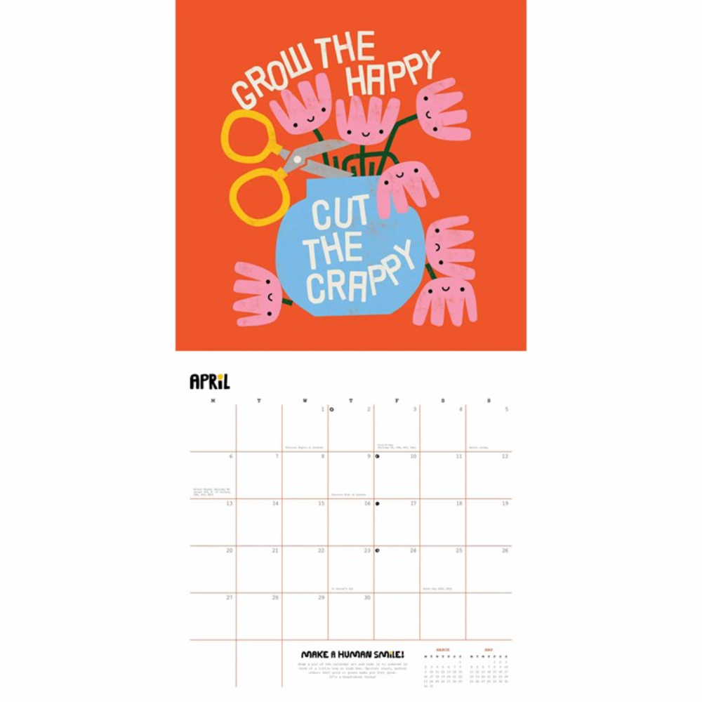 Otter House 2026 Kate Smith Bloom Anyhow Large Month To View Calendar ...
