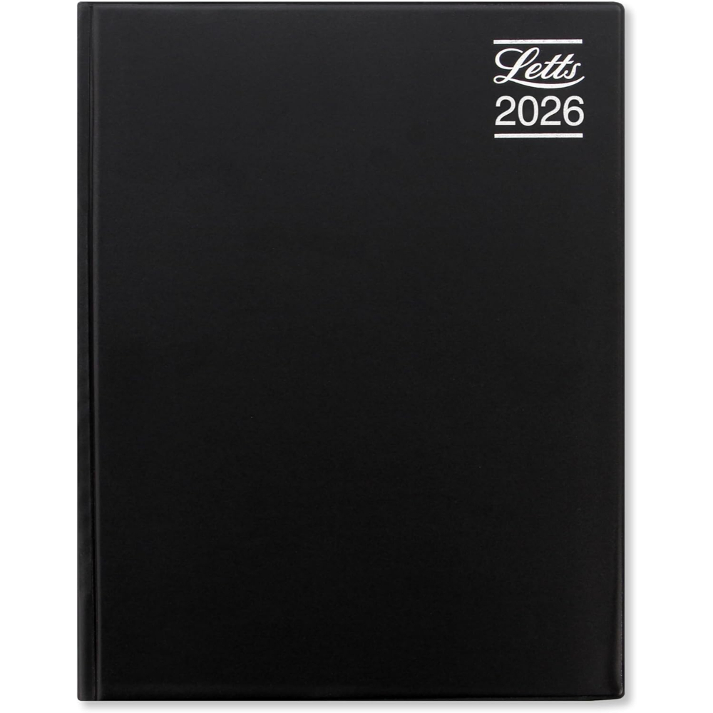 Letts 2026 Rhino A4 Day a Page Diary with Appointments, Notes ...
